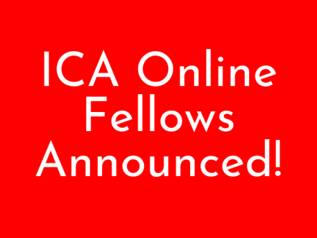 ICA Online Fellows Announced! | Institute for Creative Arts
